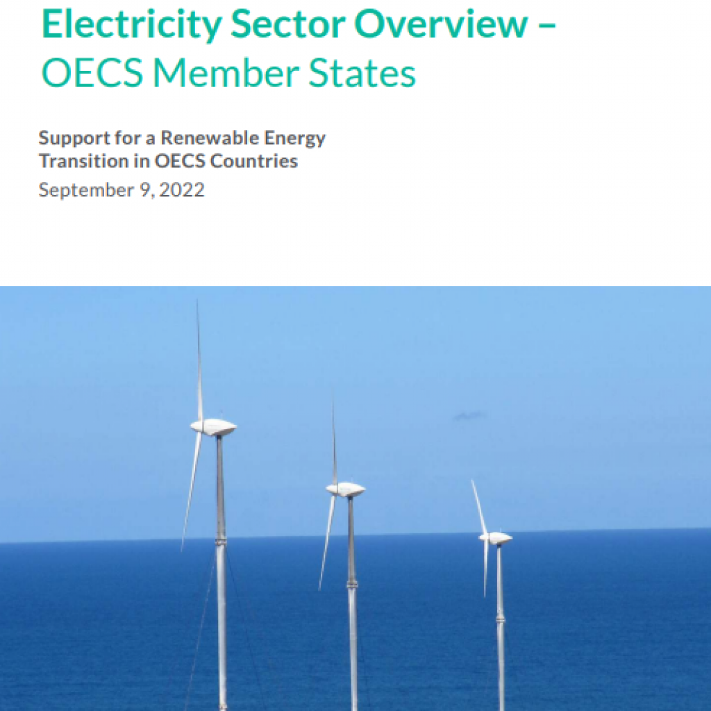 Electricity Sector Overview – OECS Member States: Support for a ...